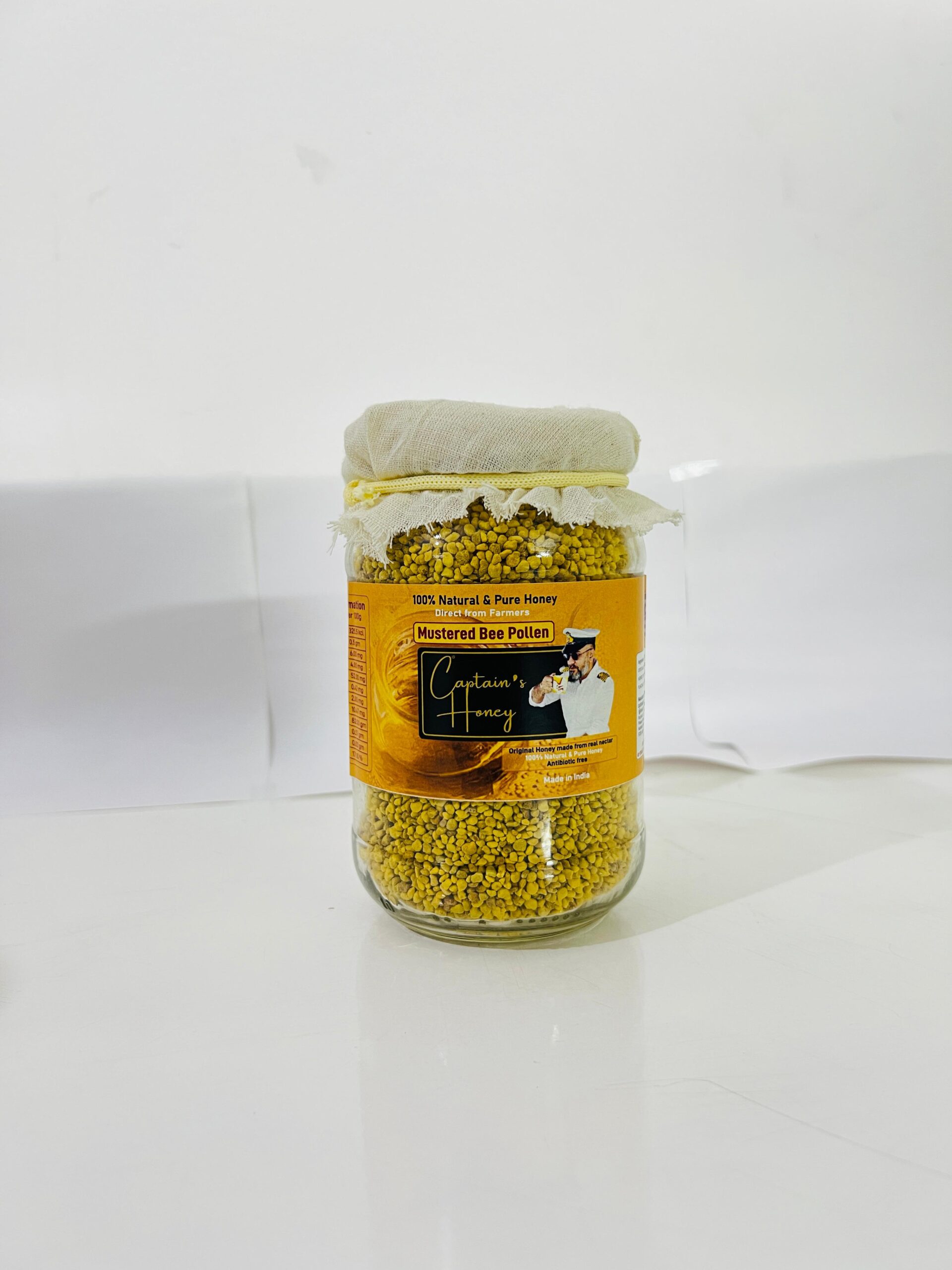 Mustered Bee Pollen - Captain's Honey